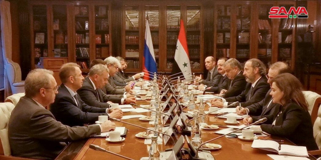Meeting held to follow up work of Joint Syrian-Russian Governmental ...