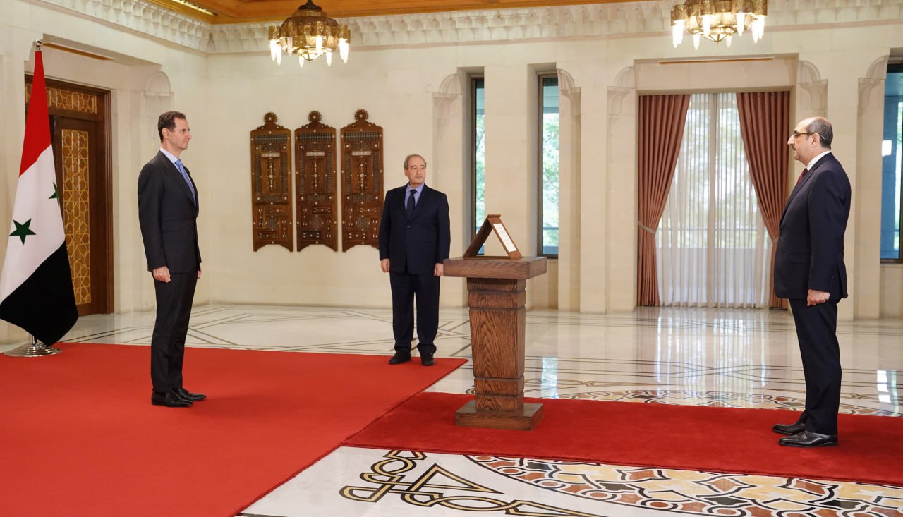 Before President al -Assad, Sabbagh sworn in as deputy Foreign Minister ...