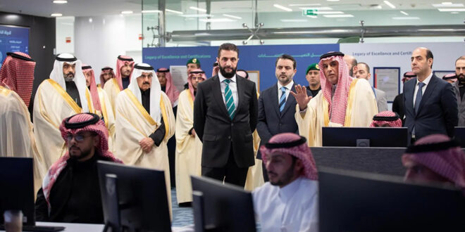 President Al-Sharaa visits the Saudi SDAIA headquarters – Syrian Arab ...